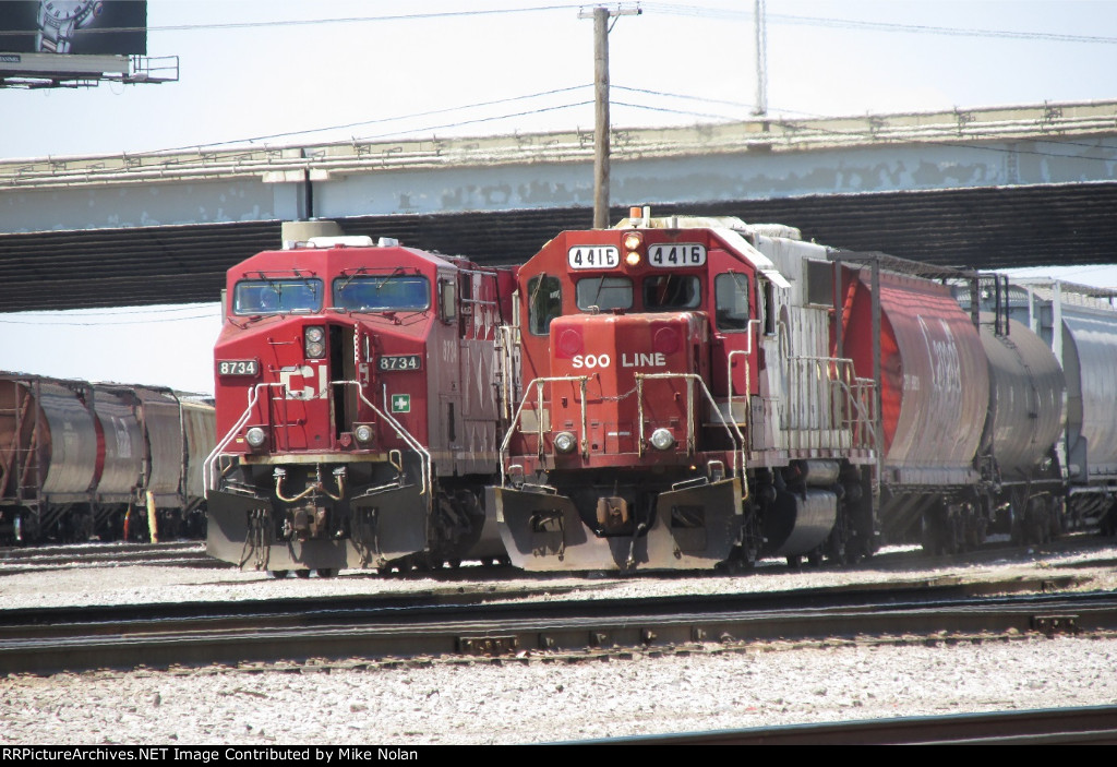 SOO 4416 and CP 8734